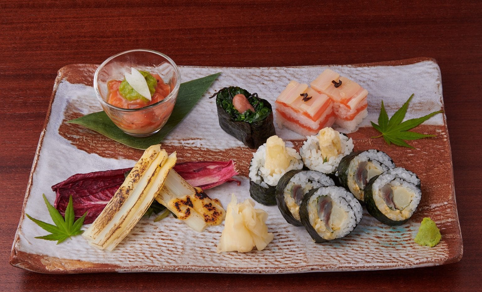 Asparagus Sushi 2021 at SUSHIYA sansaro | SUSHIYA sansaro
